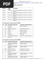 Siemens MS42/43 Pinout Overview | PDF | Throttle | Sensor