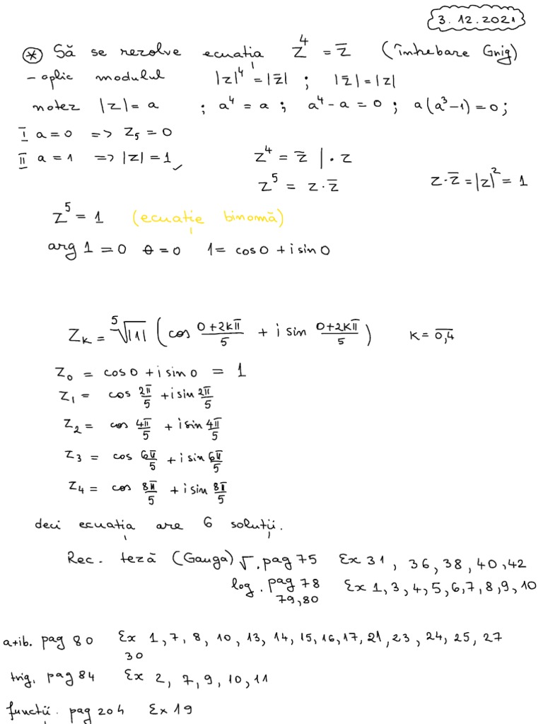 1228 XD Functia Putere Cu Exponent Natural | PDF