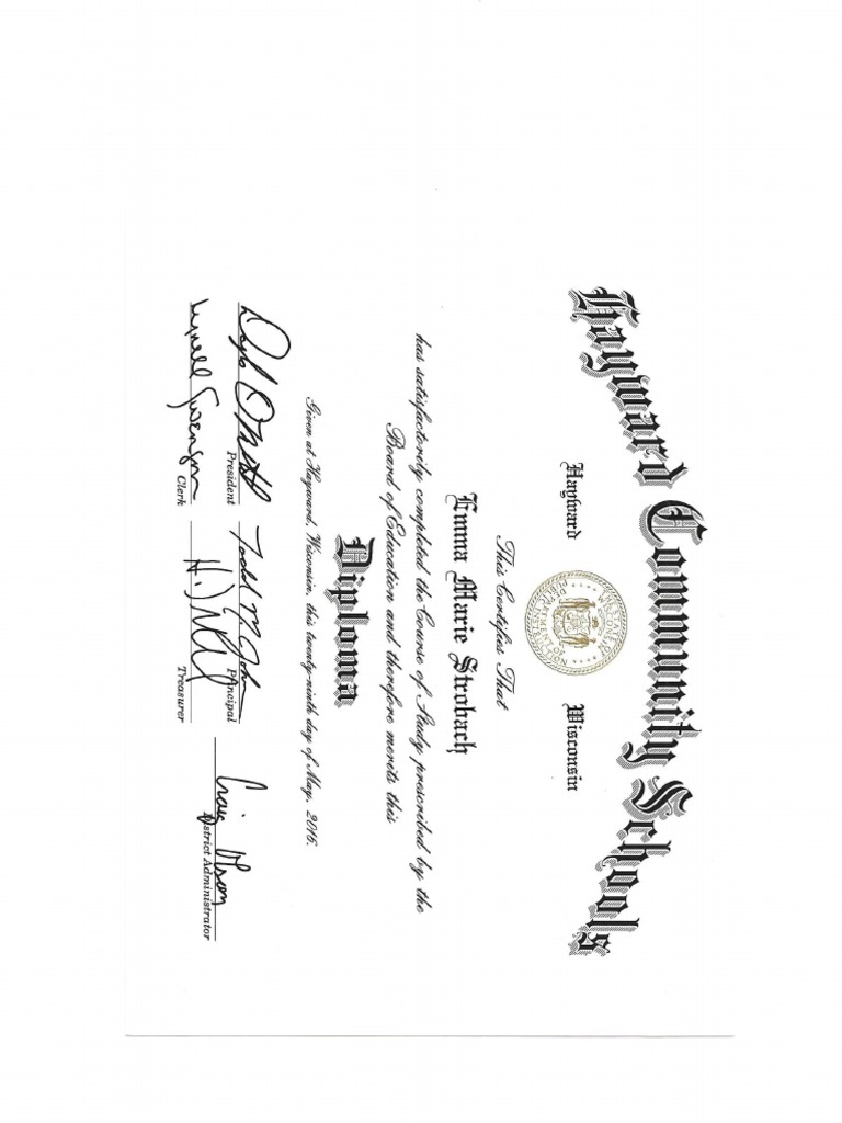 High School Diploma | PDF