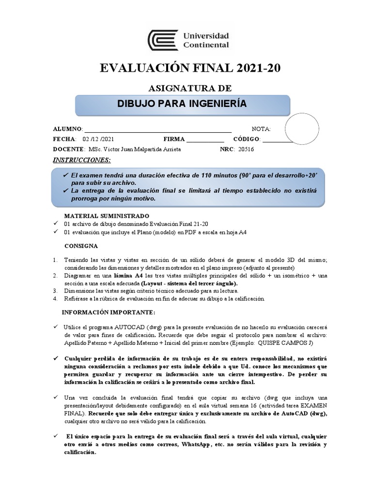 Examen Final DPI 2021-20 | PDF