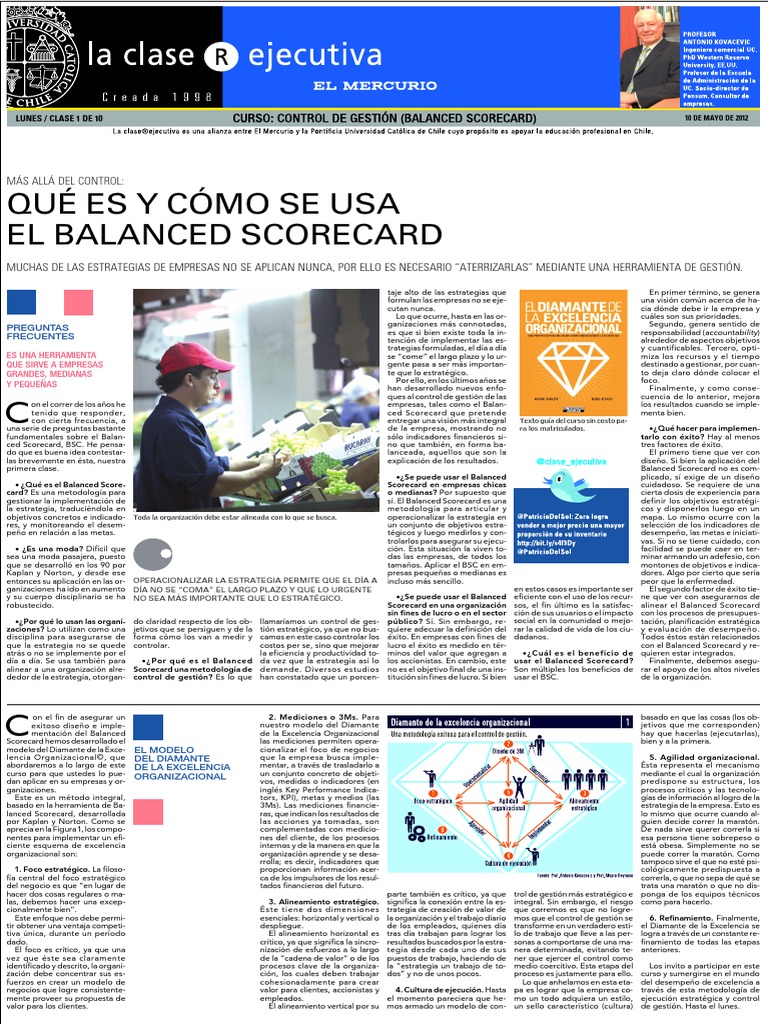 Que Es y Como Se Usa BSC | PDF | Liderazgo | Business