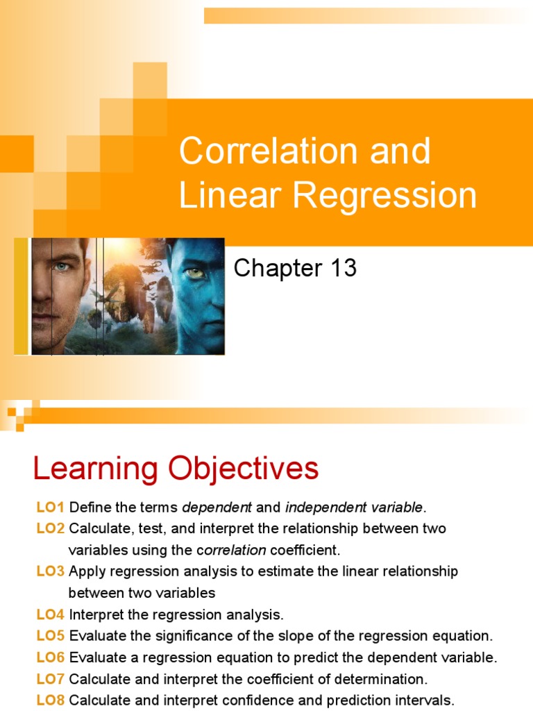 Correlation and Linear Regression | PDF | Regression Analysis | Correlation And Dependence
