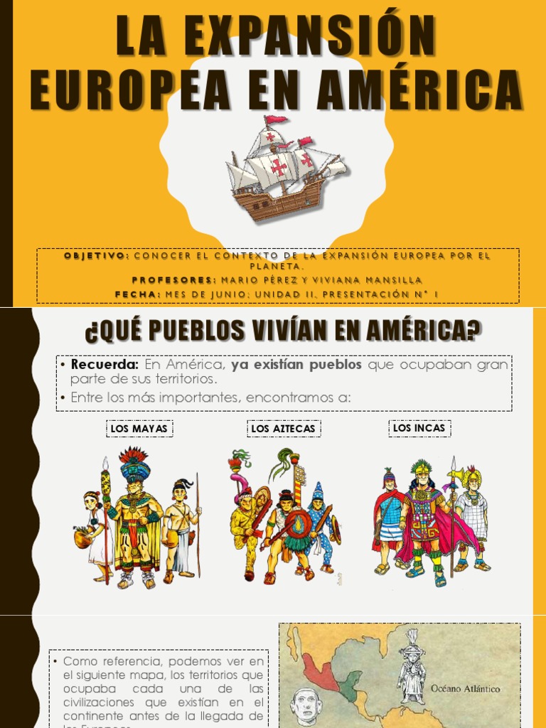 5° Básico - Historia y Geografía - La Expansión Europea en América | PDF | Américas | Cristobal ...