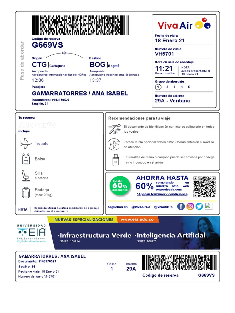 Check in | PDF | Aeropuerto | Transporte