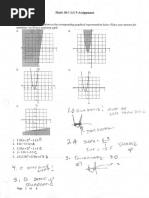 MCR3U Practice Exam | PDF | Function (Mathematics) | Quadratic Equation