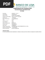 Comprobante Transferencia BBVA | PDF