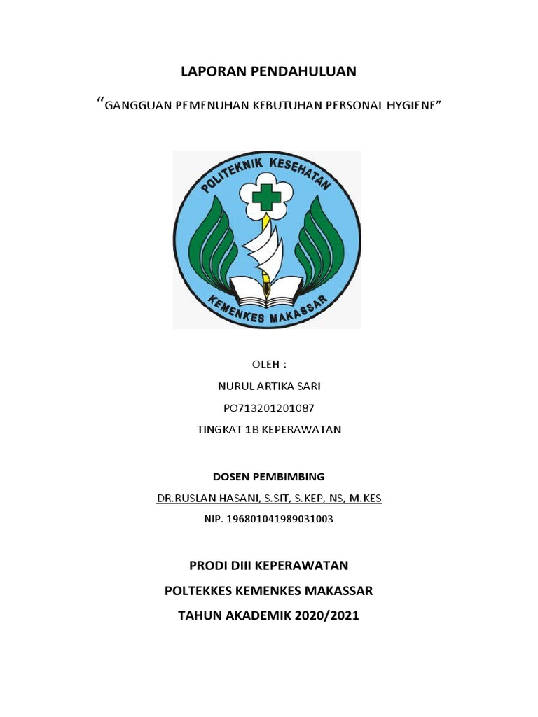 Laporan Pendahuluan Personal Hygiene | PDF