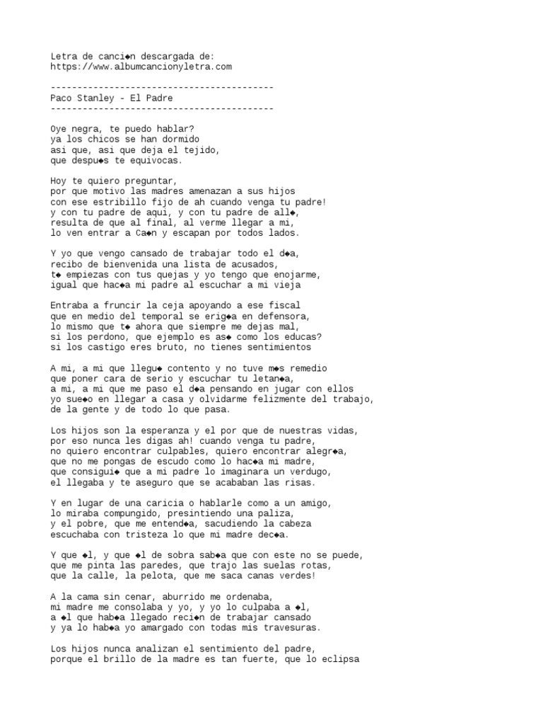 Paco Stanley El Padre Pdf