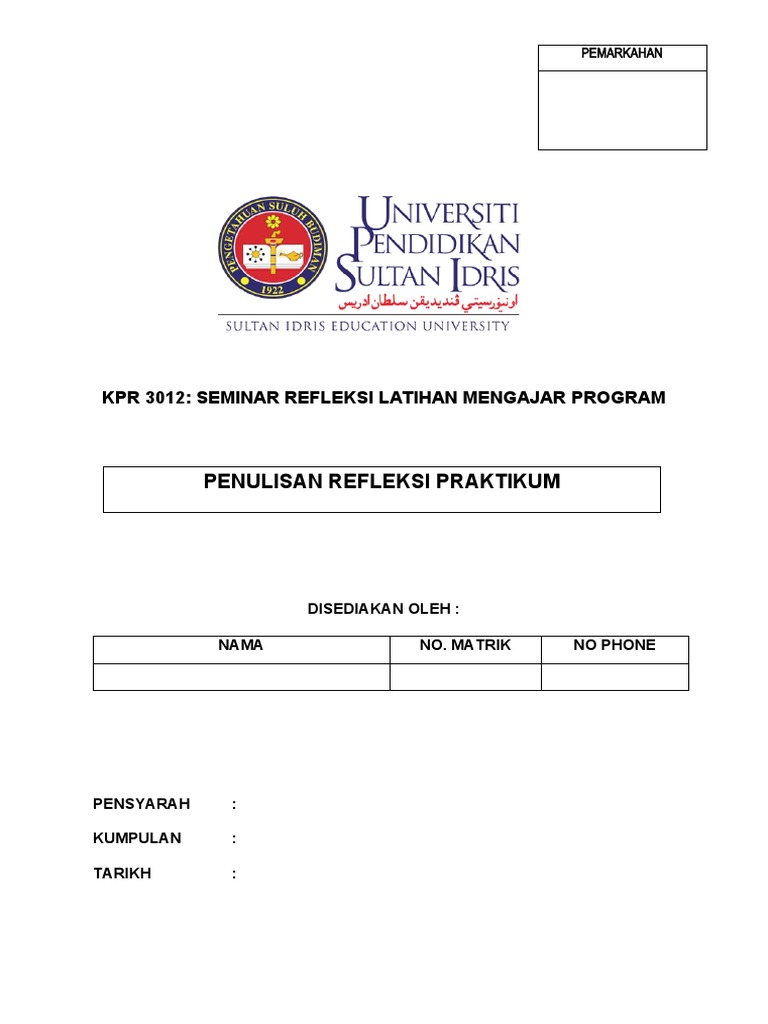 Contoh 1 Tugasan 1 | PDF