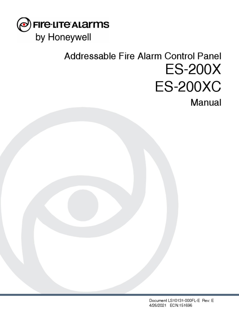 ES-200X ES-200XC: Addressable Fire Alarm Control Panel | PDF ...