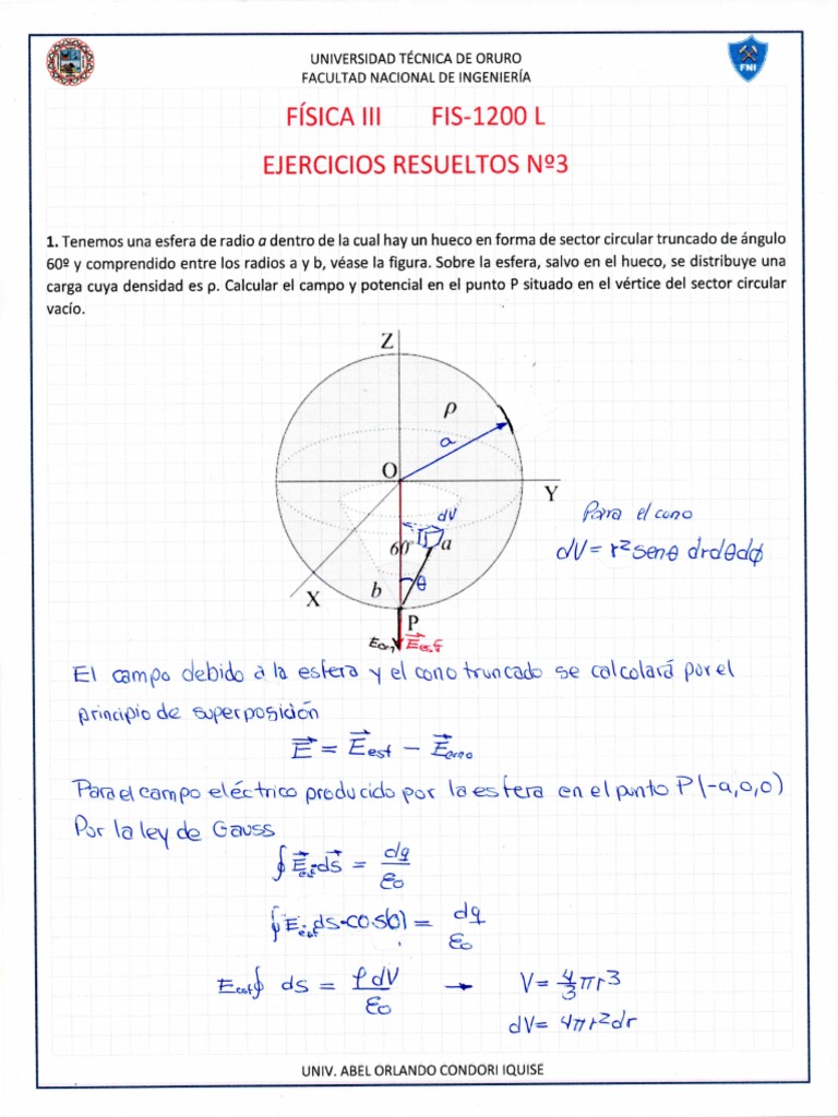 EJERCICIOS C FIS-120 | PDF