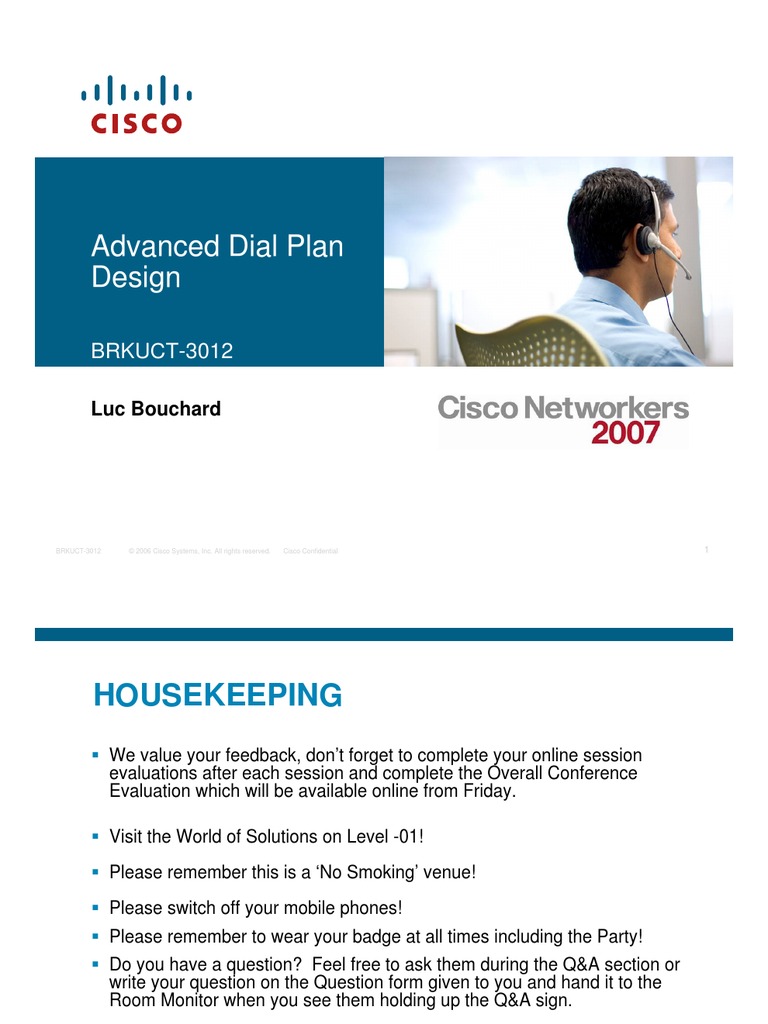 Advanced Dial Plan Design For Ip Telephony Networks | PDF | Routing ...