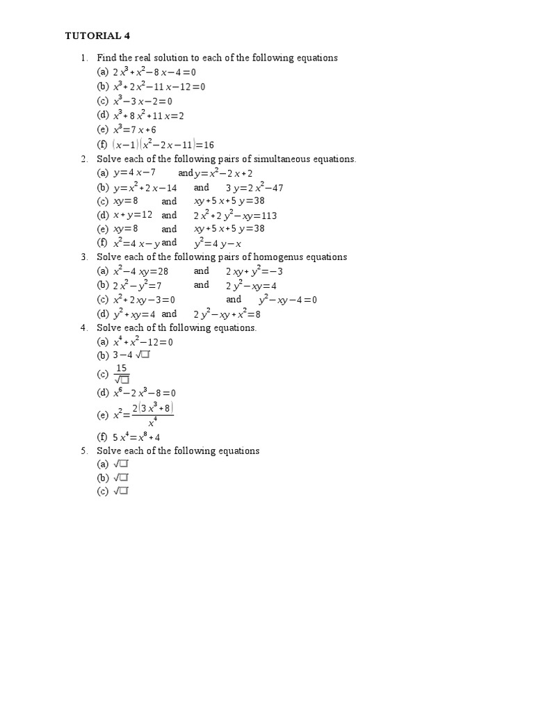 Tutorial 4 | PDF | Teaching Methods & Materials | Computers