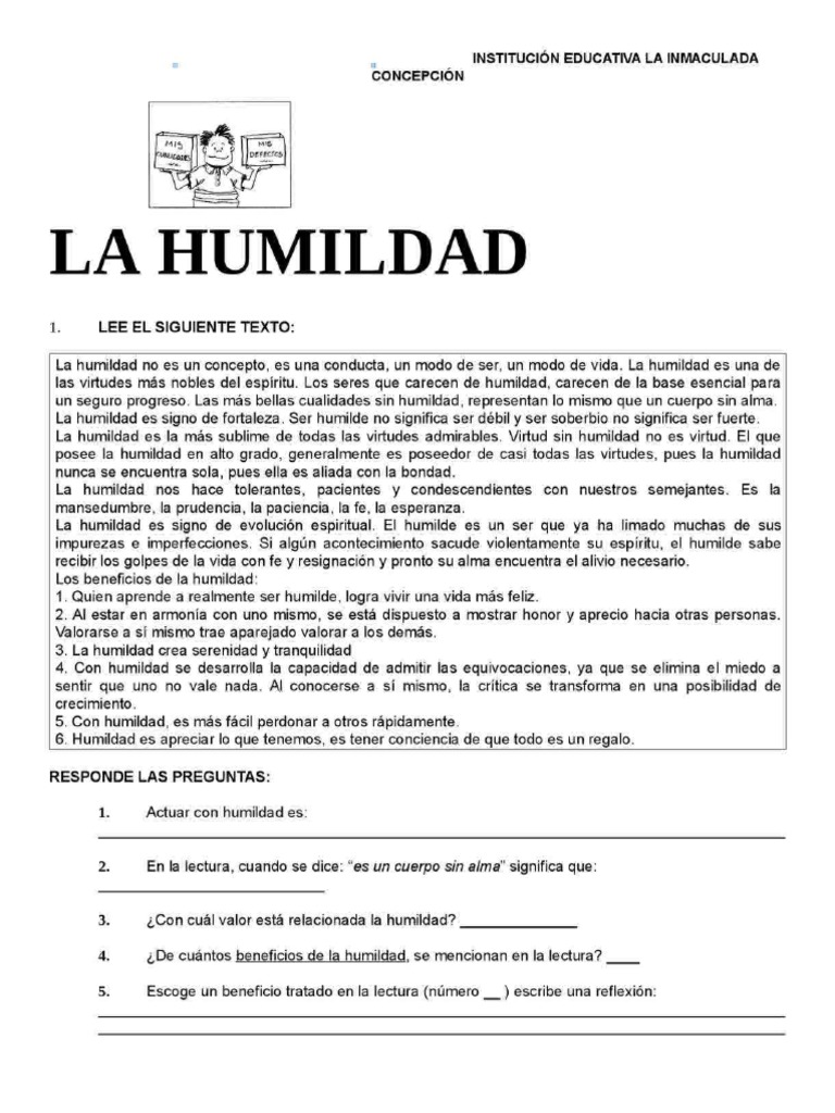 La Humildad | PDF