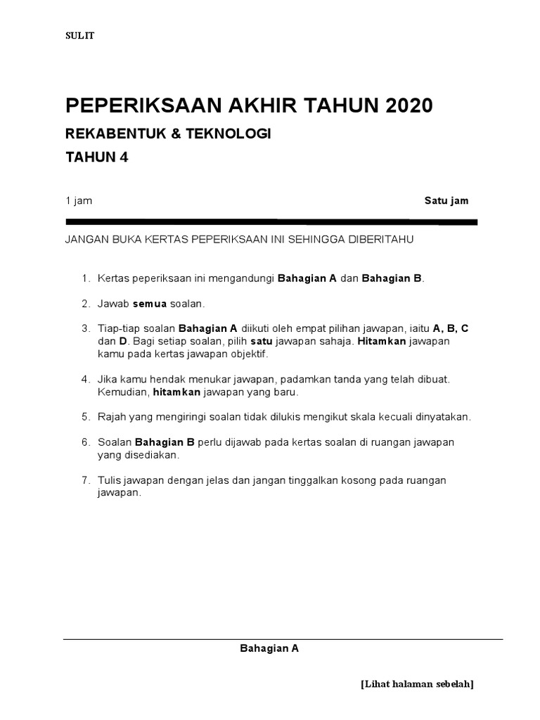 RBT Tahun 4 | PDF