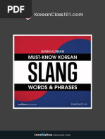 1000 Essential Korean Vocabulary Words | PDF | Korean Language ...