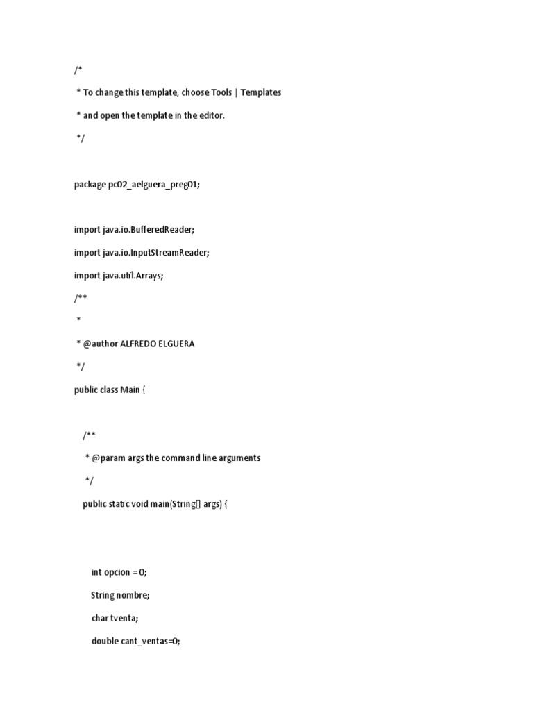 Programacion Estructurada en Java - Calculo Sueldos | PDF | Desarrollo ...