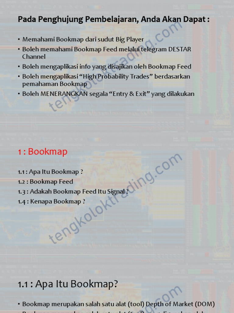 Advance - Bookmap Feed SOP Rev2 | PDF