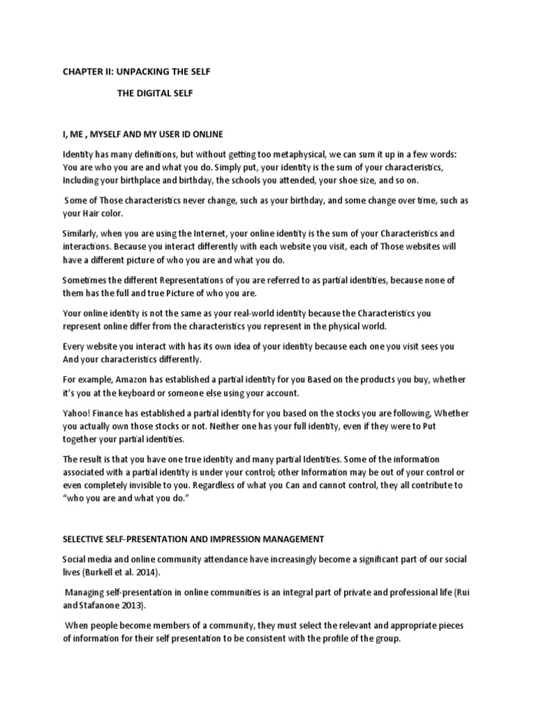 The Digital Self Reporting Uts | PDF | Social Media | Popular Culture & Media Studies