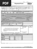 Bir Form 0605 | PDF | Taxes | Payments