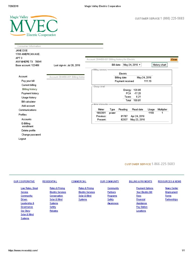 Magic Valley Electric Cooperative | PDF | Solar Power | Pricing