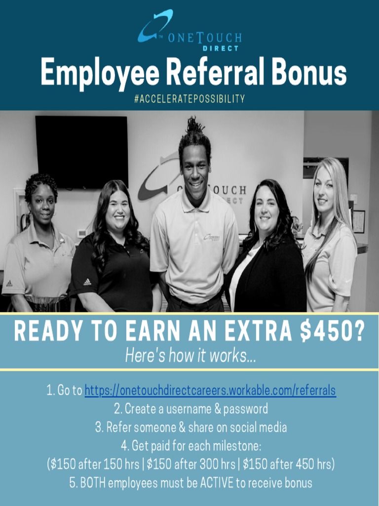 Employee Referral Bonus Program Guide | PDF | Business
