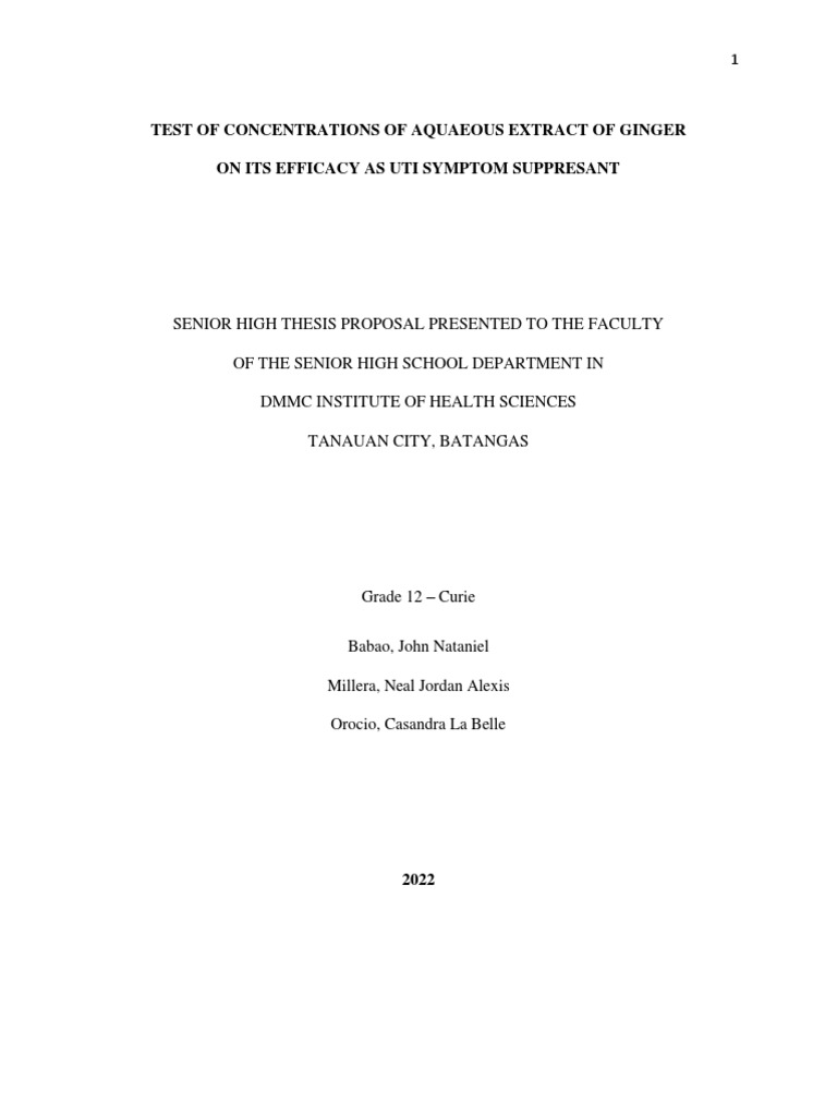 Revised Research Curie Orocio | PDF | Urinary Tract Infection | Infection