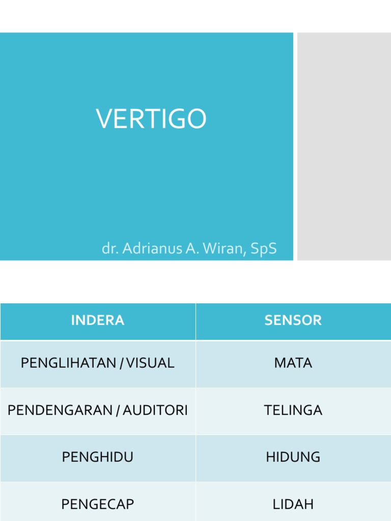 VERTIGO: A COMPLETE GUIDE TO UNDERSTANDING THE CAUSES AND TREATMENT OF ...