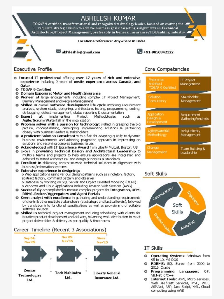 Abhilesh Kumar: Executive Profile Core Competencies | PDF | Agile ... Abhilesh Kumar: Executive Profile Core Competencies | PDF | Agile ...