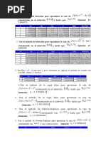 Ejercicios Resueltos de Newton Raphson | PDF | Números | Conceptos matemáticos