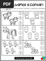 Numeros Del 1 Al 10 Preescolar | PDF