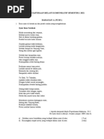 KMK Sajak Seorang Jemaah | PDF