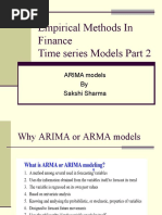 PPNR Modeling for Bank Analysts | PDF | Forecasting | Time Series