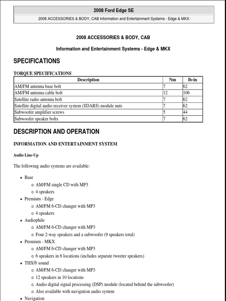 Entertainment | PDF | Radio | Usb