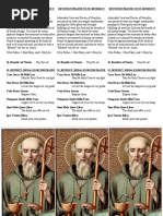 Prayer To ST - Benedict | PDF