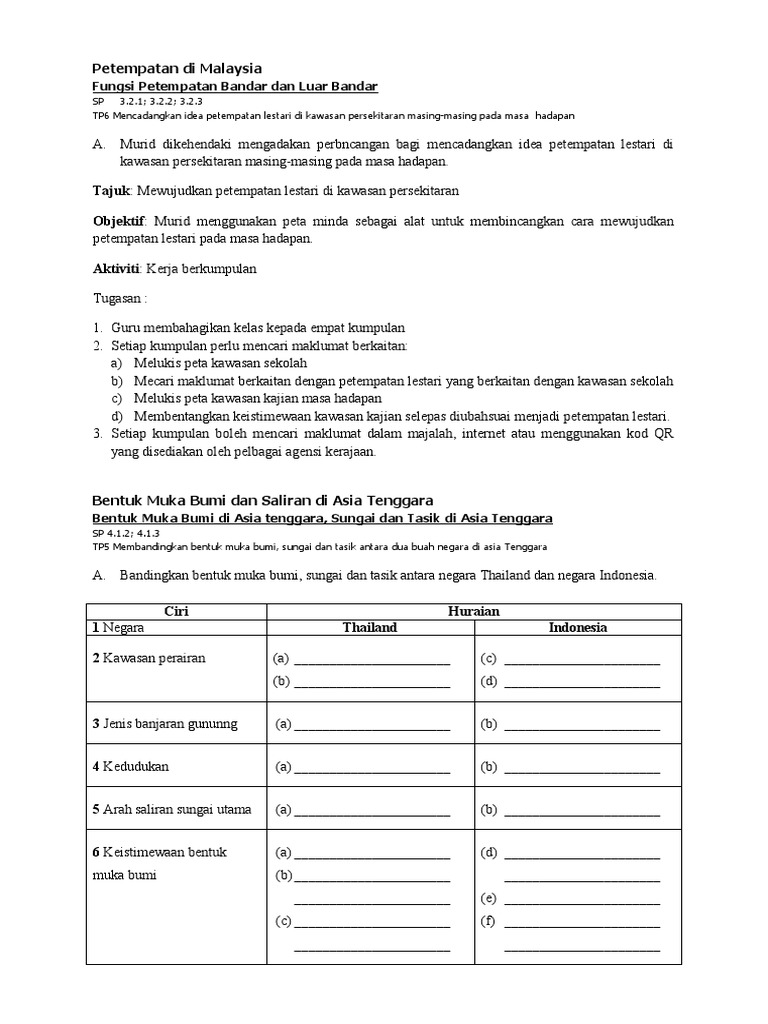 Skema Jawapan PBD Tingkatan 1 | PDF