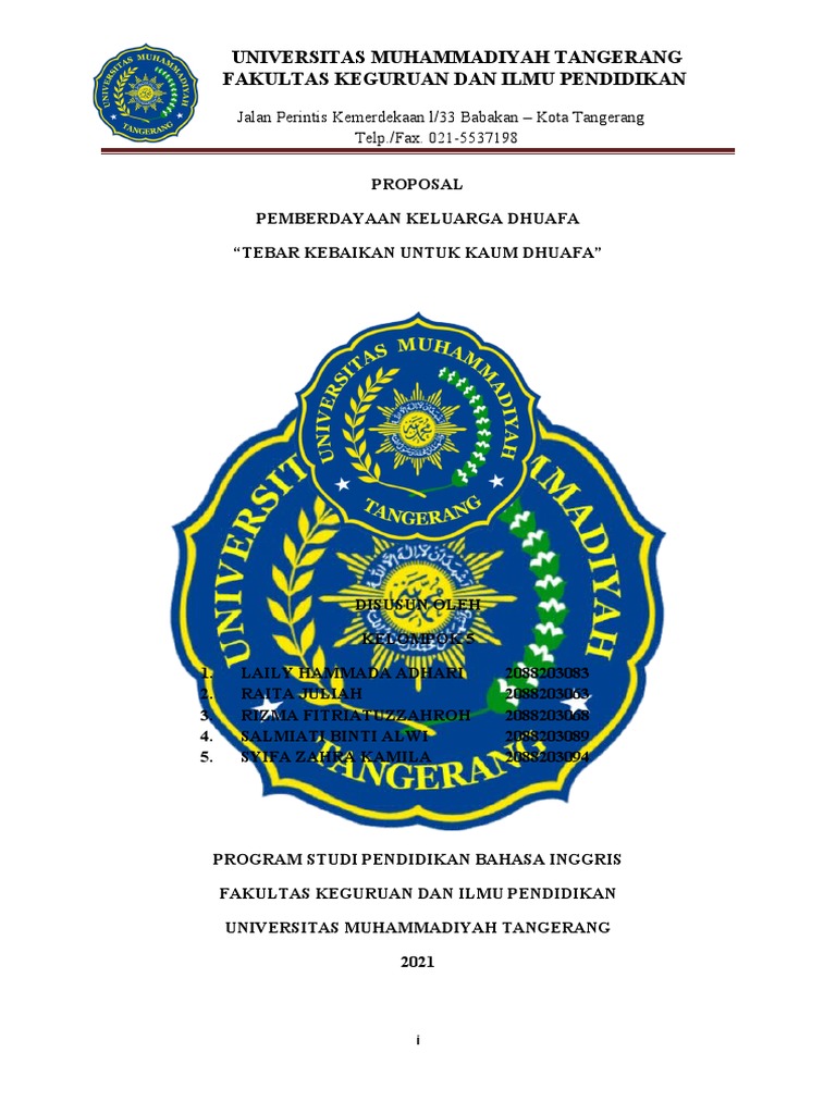 Proposal Kelompok 5 AIK III | PDF