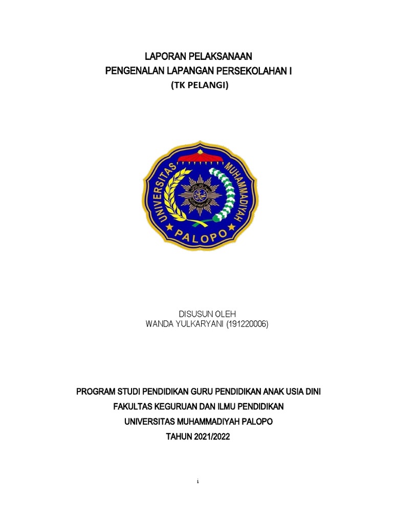 Laporan PLP 1-1 | PDF