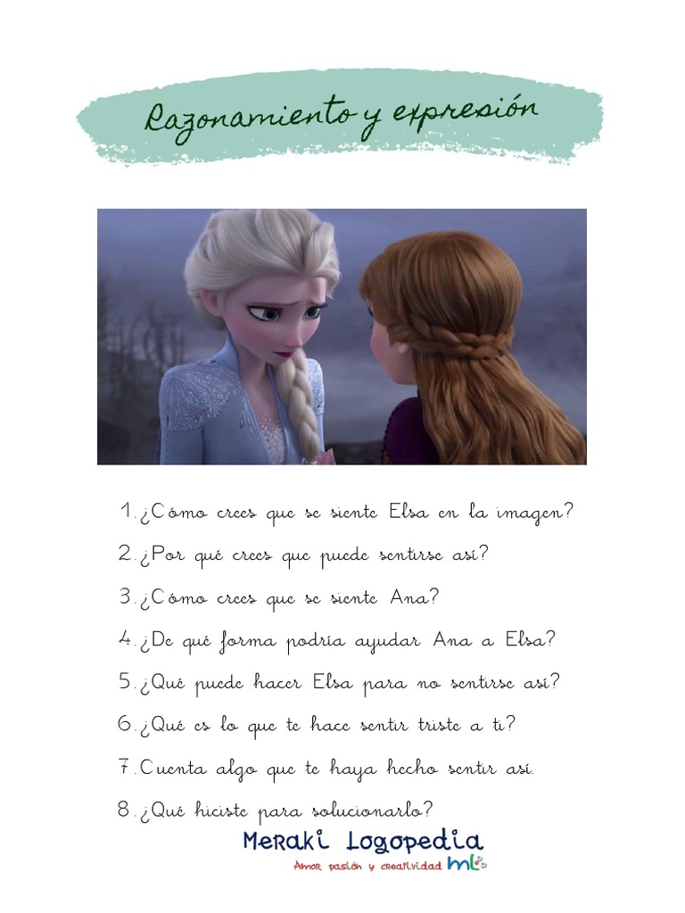 Diálogos Frozen | PDF | Artes del Lenguaje y Comunicación | Estudios de ...