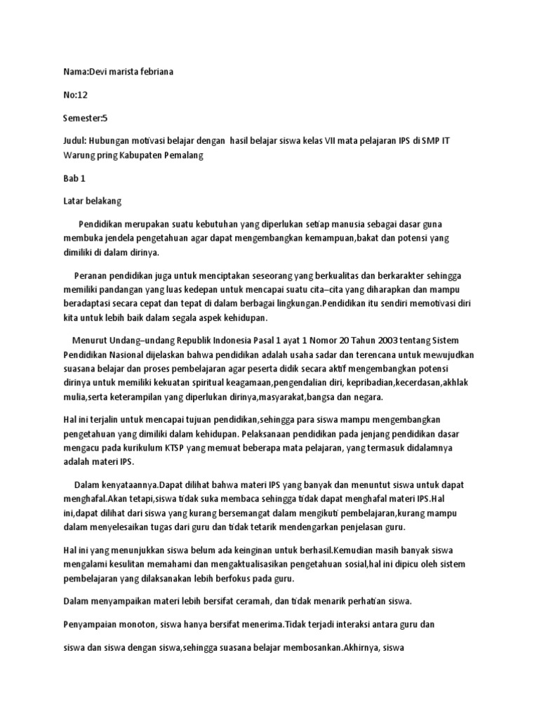 Devi Marista febriana-WPS Office | PDF | Kesehatan Holistik | Sains & Matematika