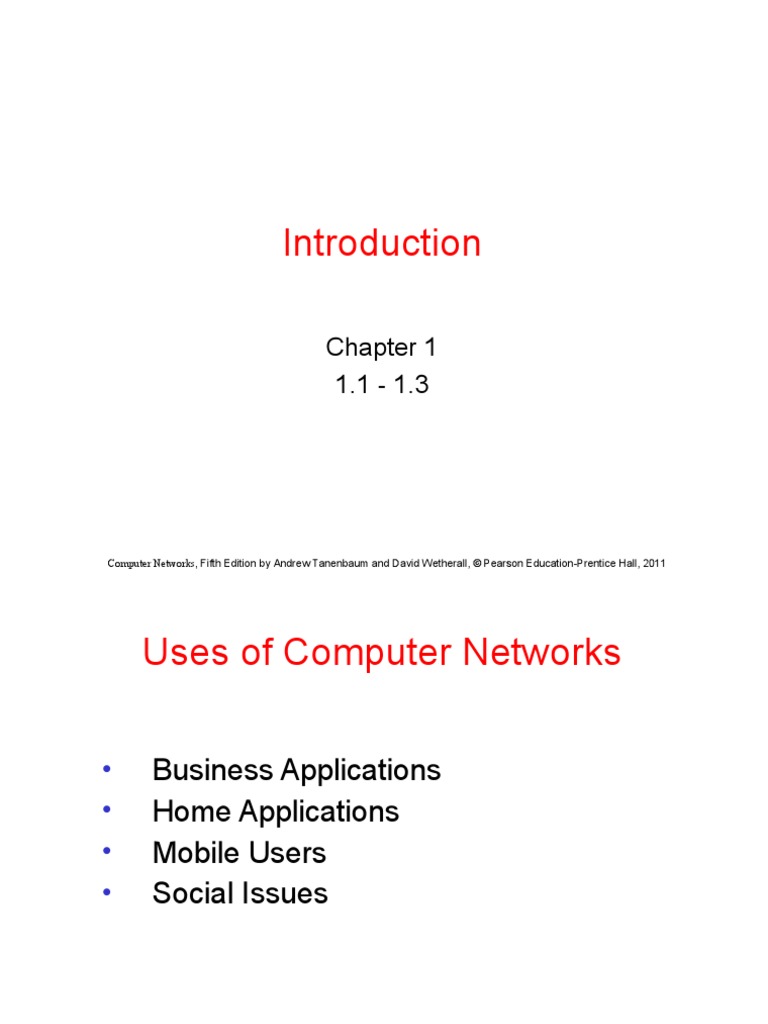 Computer Networks, Fifth Edition by Andrew Tanenbaum and David ...