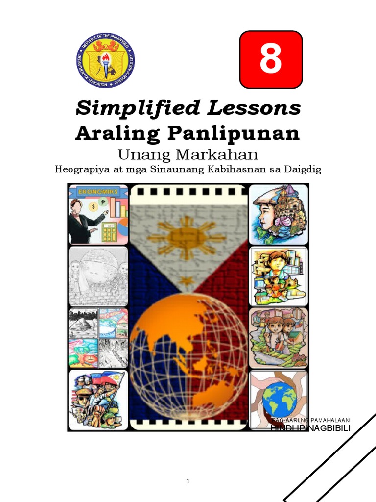 2021 Grade 8 Araling Panlipunan Modyul | PDF