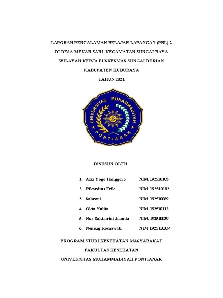 Laporan PBL 2 | PDF