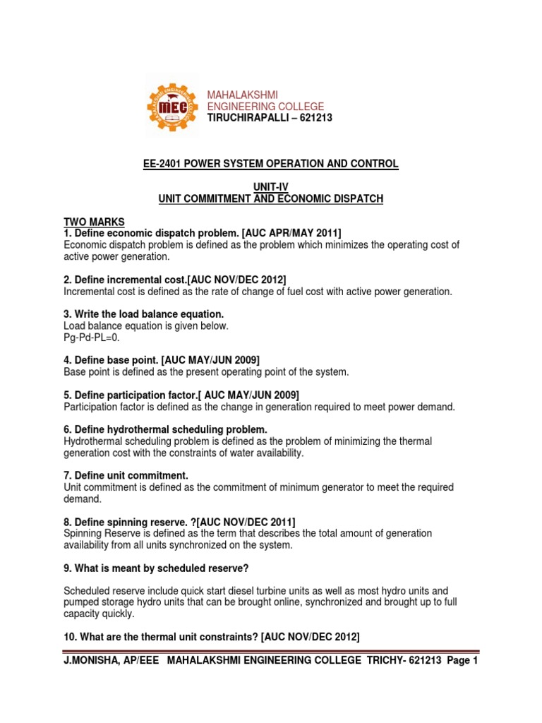 PSA Solution | PDF | Hydroelectricity | Dynamic Programming