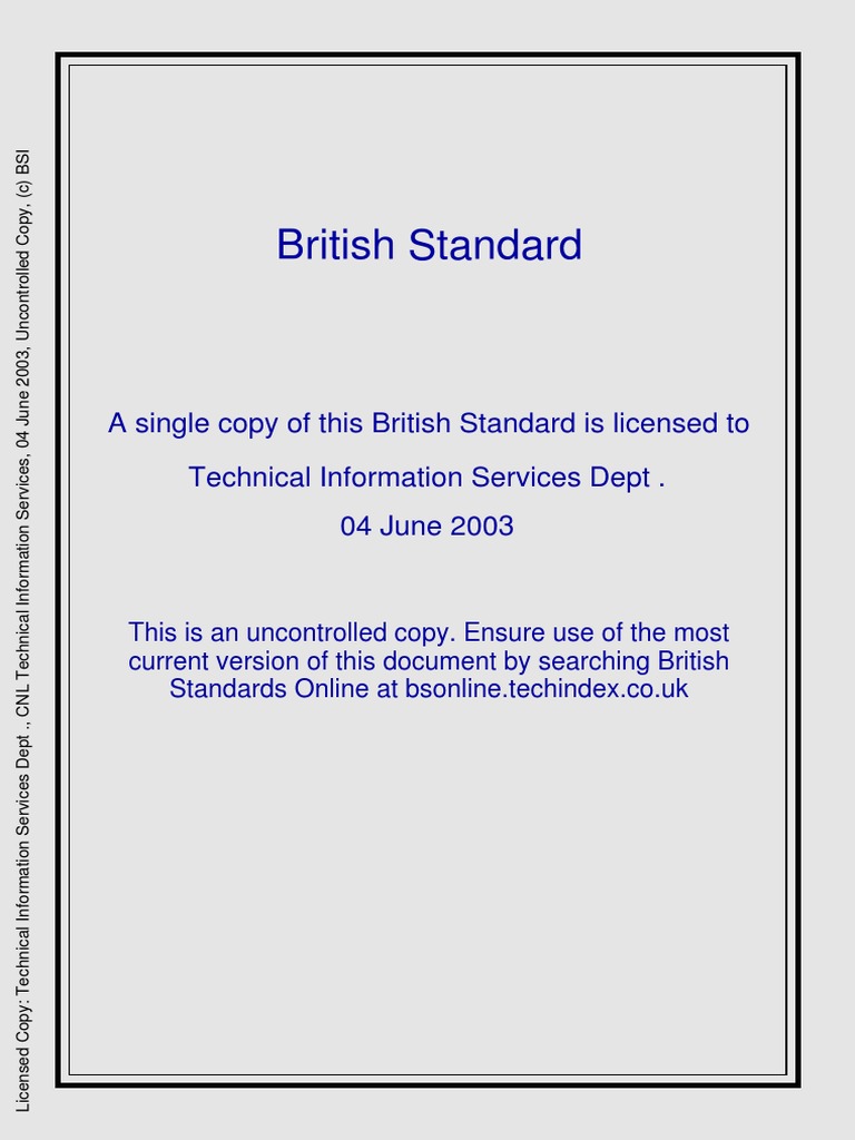 BS 5400 Part 2 | PDF | Regulation | Business Ethics