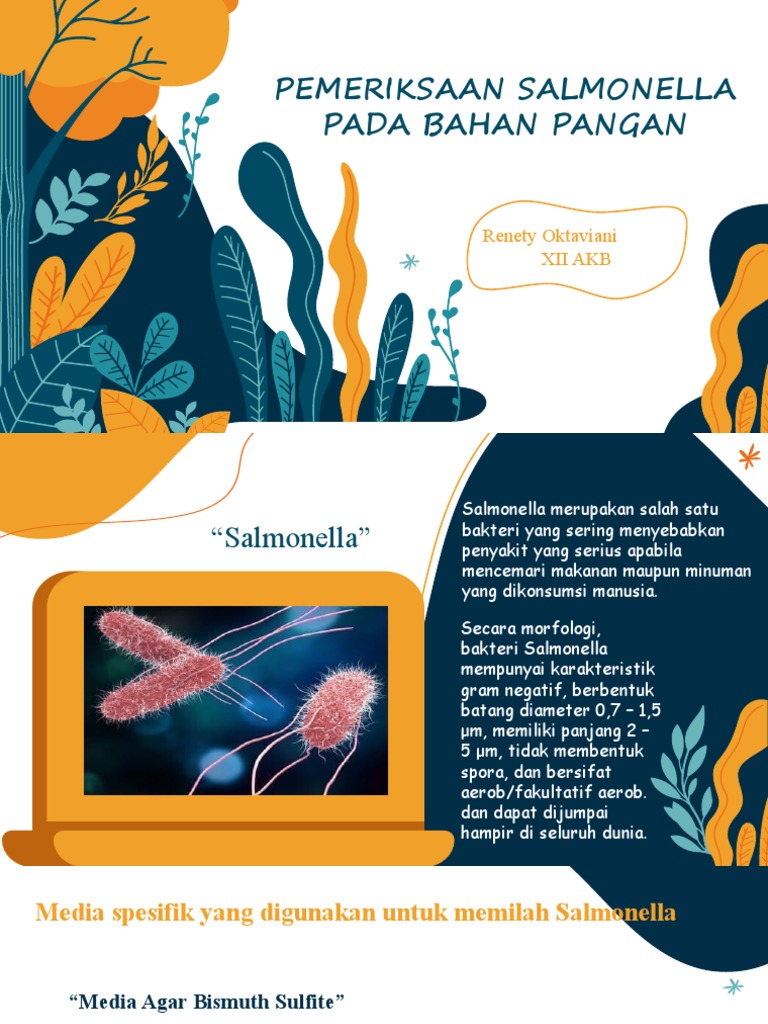 Pemeriksaan Salmonella | PDF | Sains & Matematika