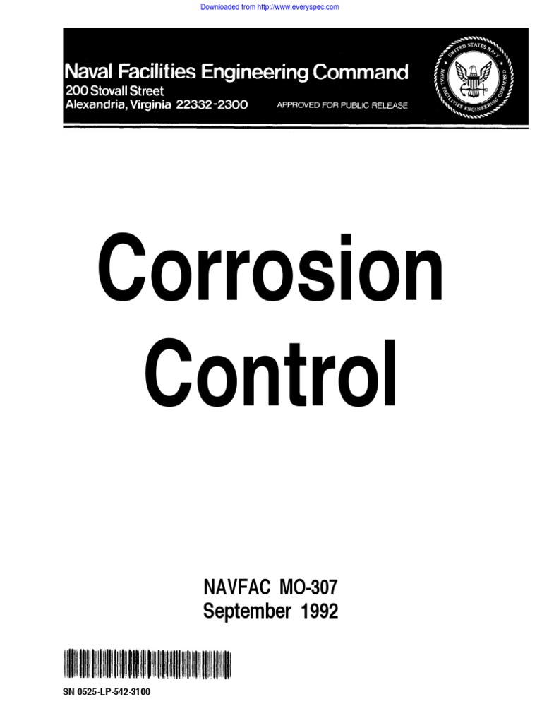 Corrosion Control Manual for Naval Facilities | PDF | Corrosion | Materials