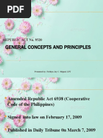 RA 9520 Phil Cooperative Code of 2008 | PDF | Virtue | Public Sphere