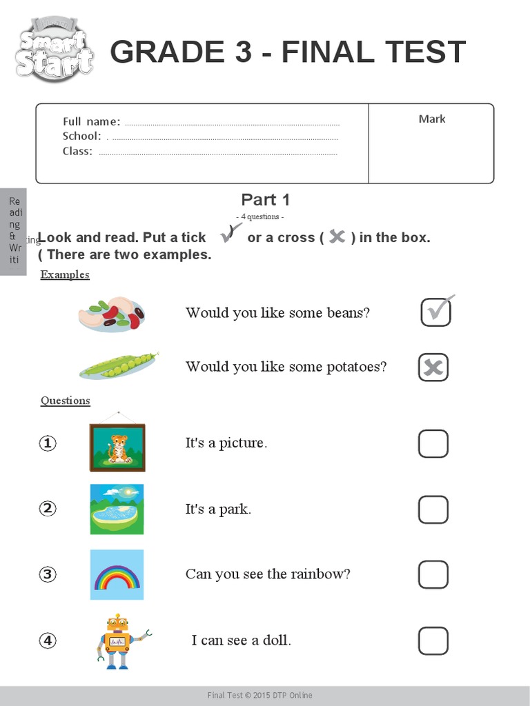 I-Learn Smart Start Grade 3 Final - Reading & Writing | PDF