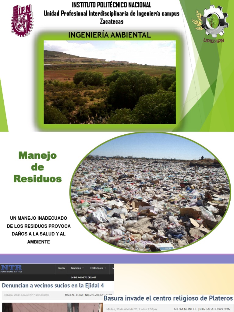 Manejo Integral RSU | PDF | Residuos | Residuos sólidos urbanos